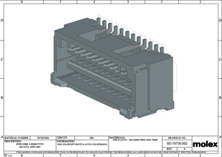PCB Headers and Receptacles Part - 5031542490 | Molex