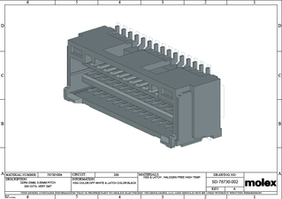 PCB Headers and Receptacles Part - 5031543071 | Molex