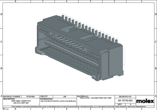 PCB Headers and Receptacles Part - 5031543490 | Molex