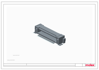 Board-to-Board Connectors Part - 5033764010 | Molex