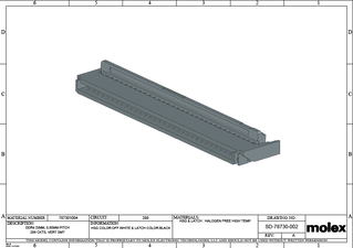FFC / FPC Connectors Part - 5034803200 | Molex