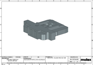 Connector Housings Part - 5037640201 | Molex