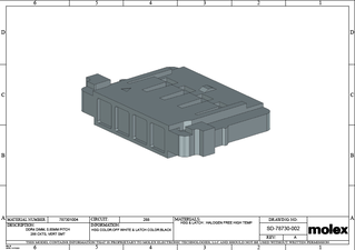 Connector Housings Part - 5040510401 | Molex