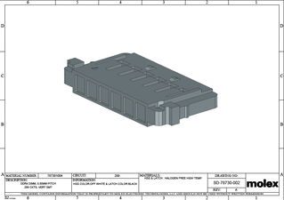 Connector Housings Part - 5040510601 | Molex