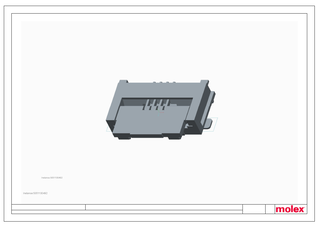 FFC / FPC Connectors Part - 5051100492 | Molex