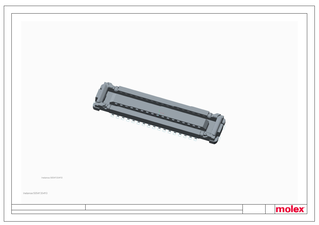 Board-to-Board Connectors Part - 5054133410 | Molex