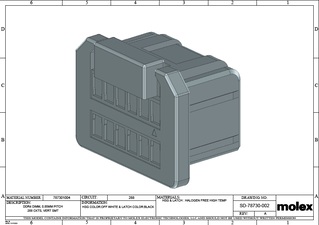 Connector Housings Part - 5054321201 | Molex