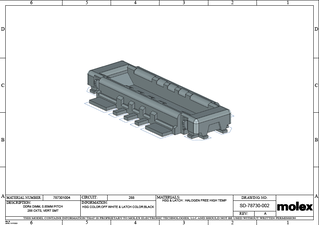 Board-to-Board Connectors Part - 5054761010 | Molex