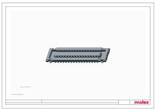 Board-to-Board Connectors Part - 5055503420 | Molex