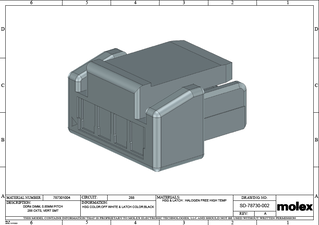Connector Housings Part - 5055650401 | Molex