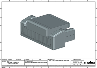 Connector Housings Part - 5055650701 | Molex