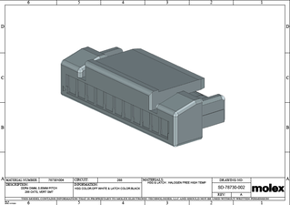 Connector Housings Part - 5055651100 | Molex