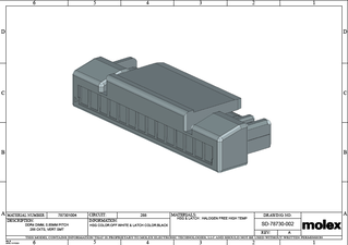 Connector Housings Part - 5055651401 | Molex