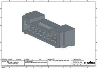 PCB Headers and Receptacles Part - 5055670881 | Molex