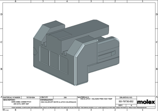 Connector Housings Part - 5055700301 | Molex