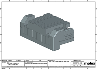 Connector Housings Part - 5055700601 | Molex