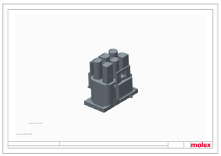 Connector Housings Part - 50841065 | Molex