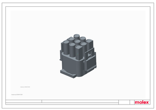 Connector Housings Part - 50841095 | Molex