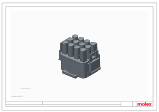 Connector Housings Part - 50841125 | Molex