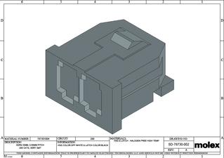 Connector Housings Part - 510650200 | Molex