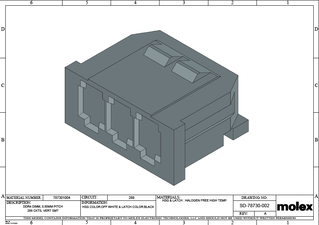 Connector Housings Part - 510650300 | Molex