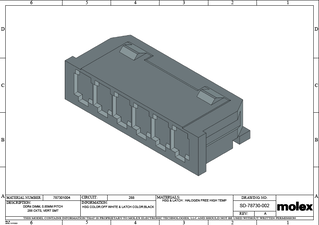 Connector Housings Part - 510650600 | Molex