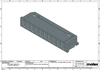 Connector Housings Part - 510651000 | Molex
