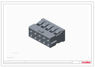 Connector Housings Part - 511101056 | Molex