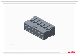 Connector Housings Part - 511101260 | Molex