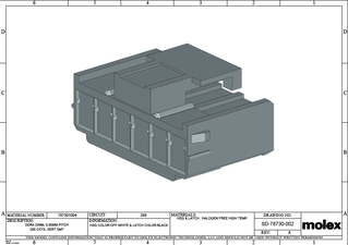 Connector Housings Part - 511630641 | Molex
