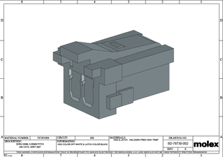 Connector Housings Part - 513820200 | Molex