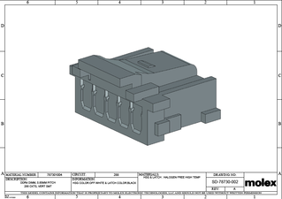 Connector Housings Part - 513820500 | Molex
