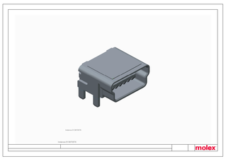 I/O Connectors Part - 513870578 | Molex