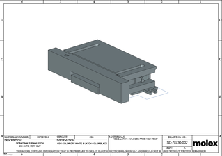 FFC / FPC Connectors Part - 527460671 | Molex