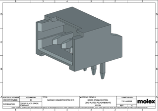PCB Headers and Receptacles Part - 530480360 | Molex