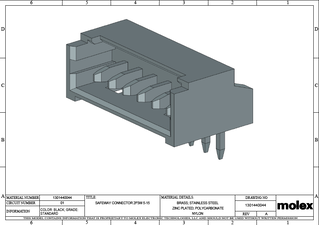 PCB Headers and Receptacles Part - 530480610 | Molex