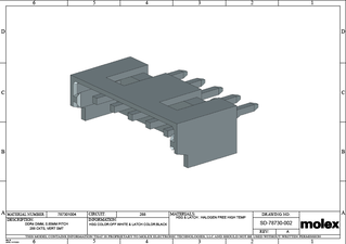 PCB Headers and Receptacles Part - 532530570 | Molex