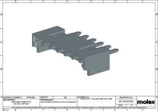 PCB Headers and Receptacles Part - 532530670 | Molex