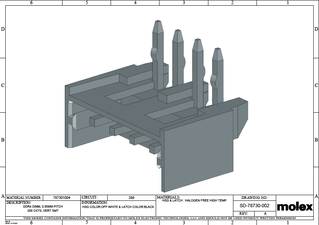 PCB Headers and Receptacles Part - 532540470 | Molex