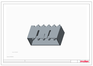 PCB Headers and Receptacles Part - 532580529 | Molex