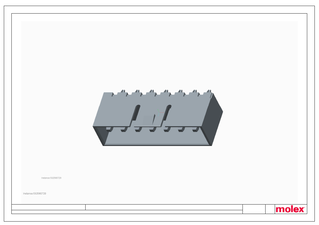 PCB Headers and Receptacles Part - 532580729 | Molex