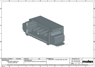 PCB Headers and Receptacles Part - 532610571 | Molex