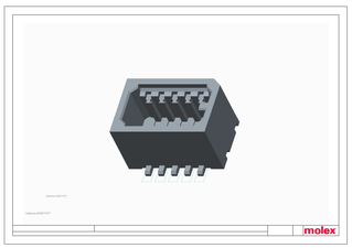 Board-to-Board Connectors Part - 533071071 | Molex