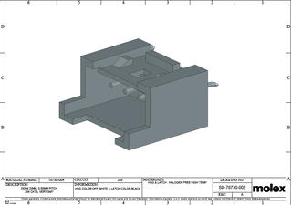 PCB Headers and Receptacles Part - 533750410 | Molex