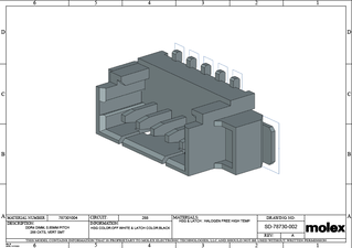 PCB Headers and Receptacles Part - 533980571 | Molex