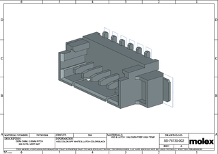 PCB Headers and Receptacles Part - 533980671 | Molex