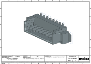 PCB Headers and Receptacles Part - 533980871 | Molex