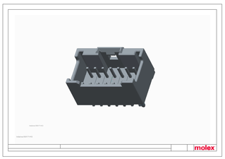 PCB Headers and Receptacles Part - 559171410 | Molex
