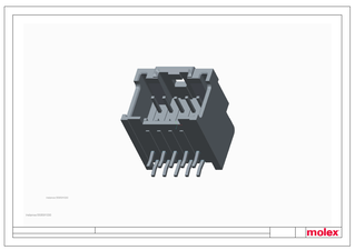 PCB Headers and Receptacles Part - 559591030 | Molex