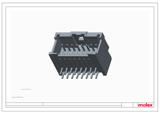 PCB Headers and Receptacles Part - 559591630 | Molex